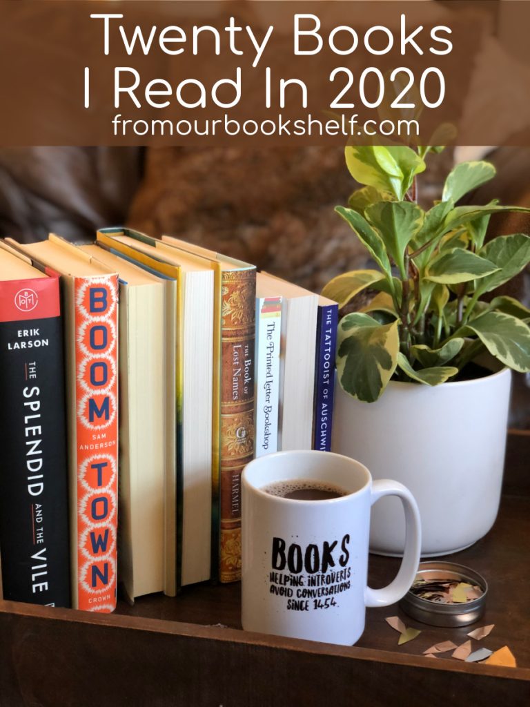 Twenty Books I Read In 2020 - From Our Bookshelf